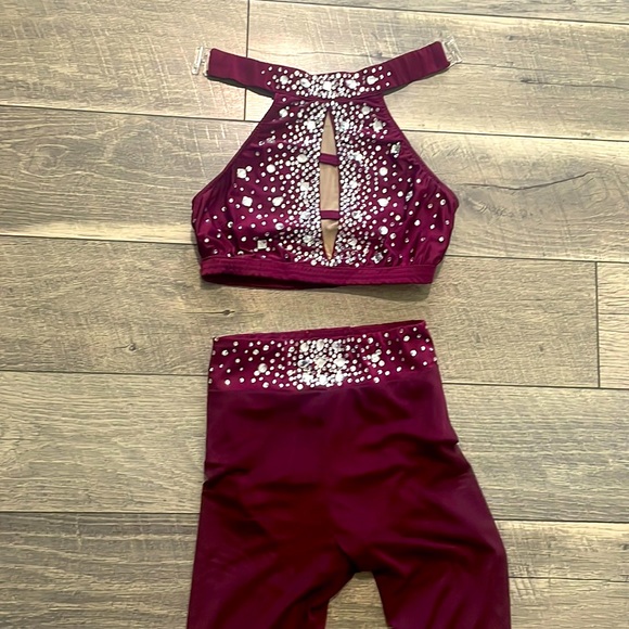 Glamorous | Costumes | Maroon Dance Costume | Poshmark